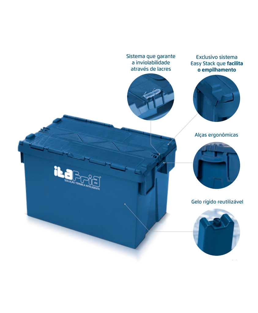 Cold Box - Caixa Térmica Retornável COLD BOX - Ita Fria