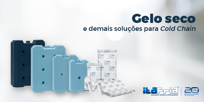 Gelo seco e demais soluções para Cold Chain - Ita Fria
